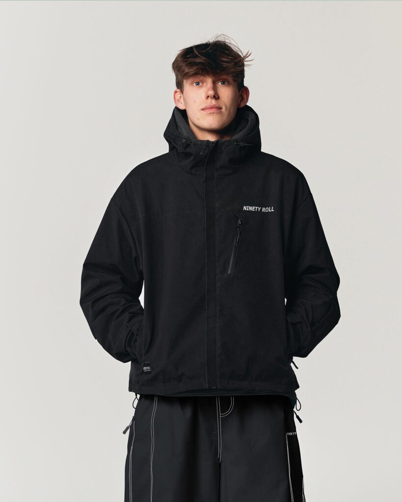 UPTOWN PRO 30K SNOW JACKET | JET BLACK - NINETY ROLL